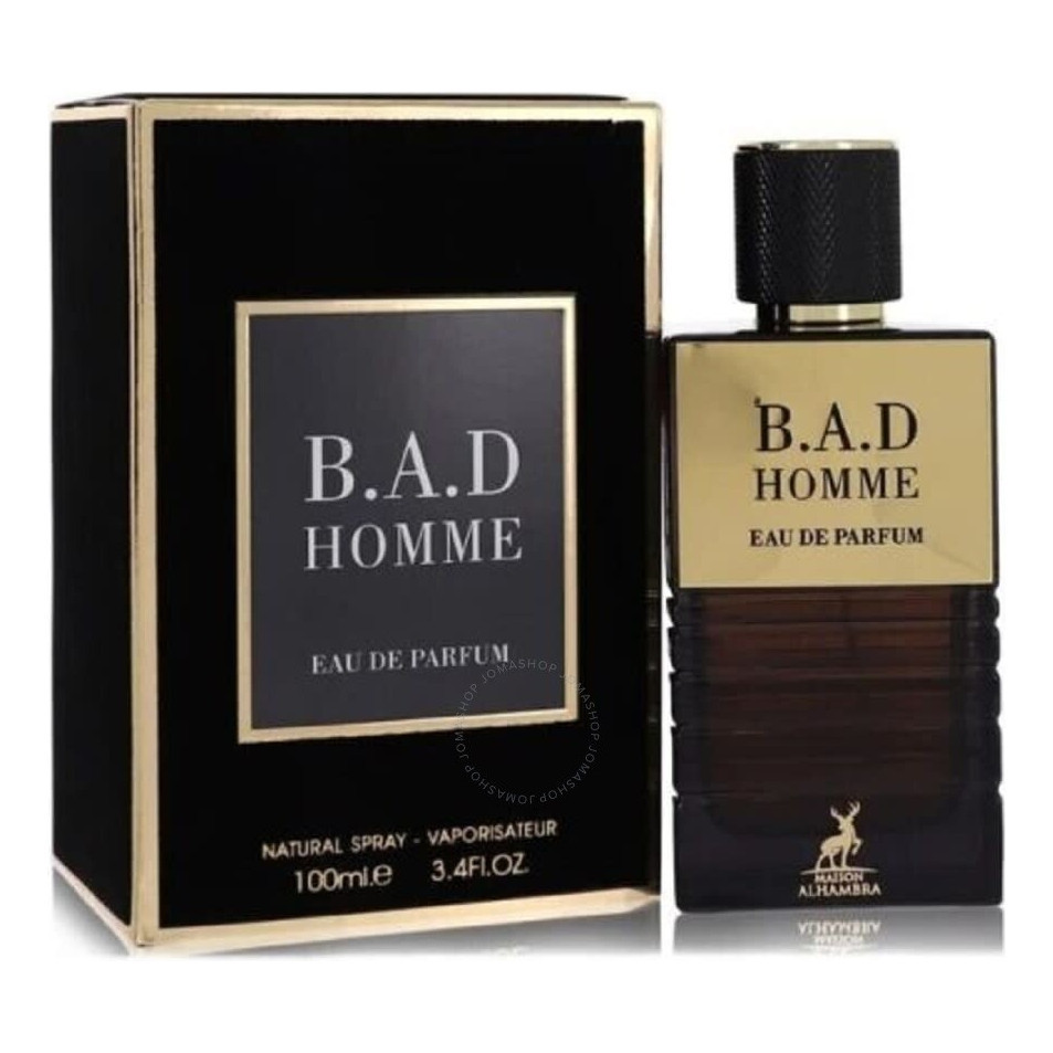 Perfume Bad Homme Maison Alhambra Edp 100ml | Shopee Brasil