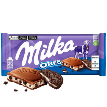 Barra de Chocolate Oreo Milka | Shopee Brasil