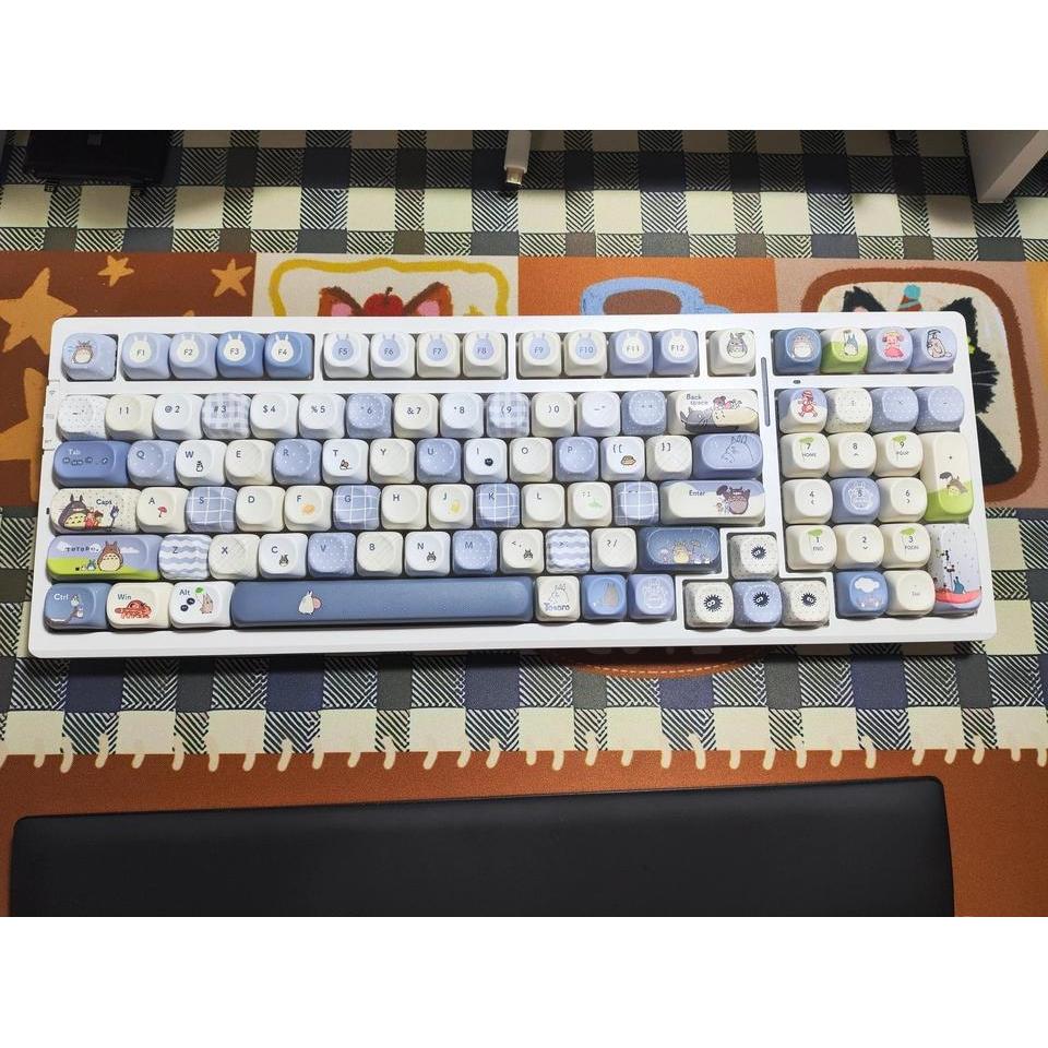 Meu Vizinho Totoro Keycaps 120 + Teclas Cherry/MOA Profile PBT Wooting ...