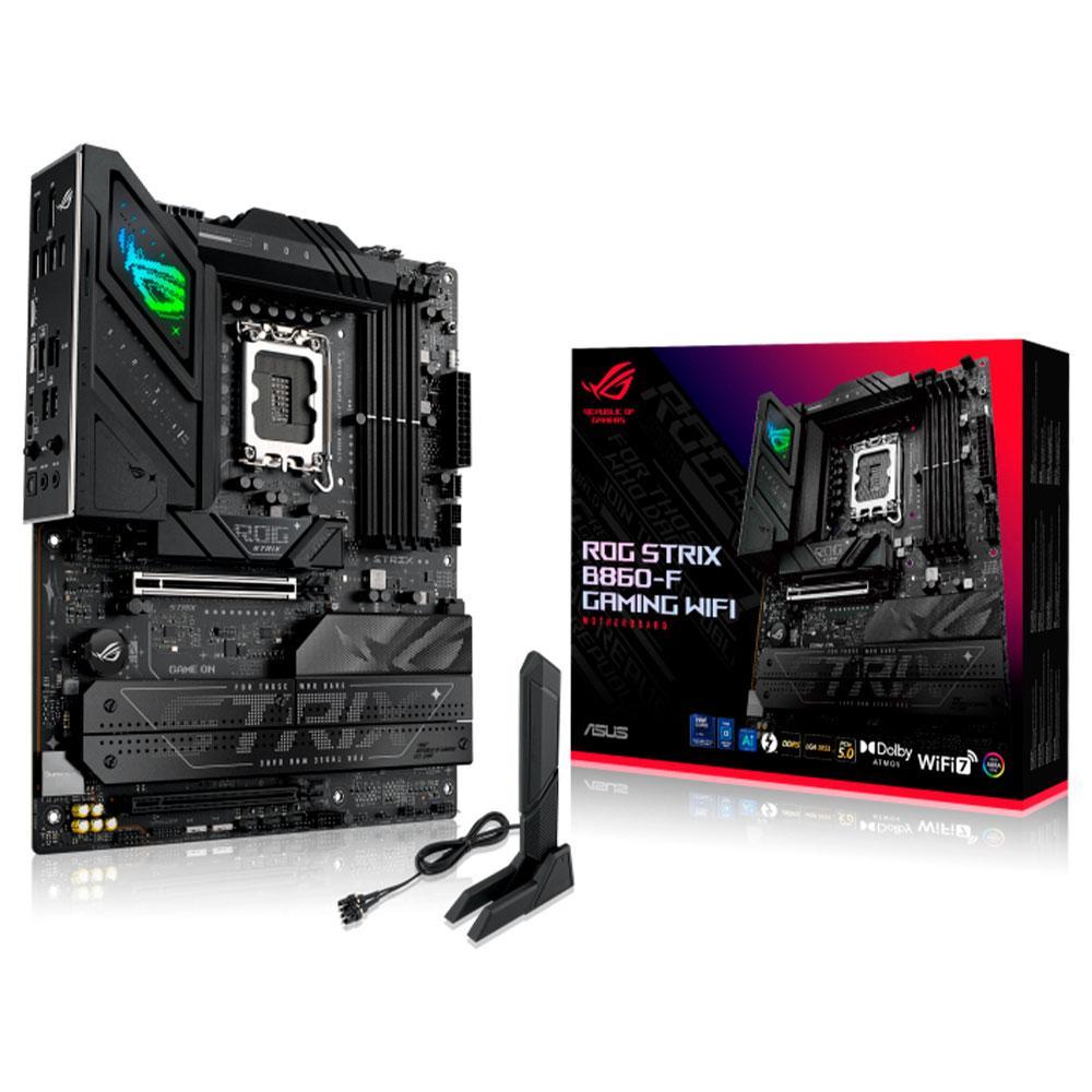 Placa Mãe Asus Prime Rog Strix B860-f Gaming Wifi Ddr5 Lga1851 Ultra Processors | Shopee Brasil