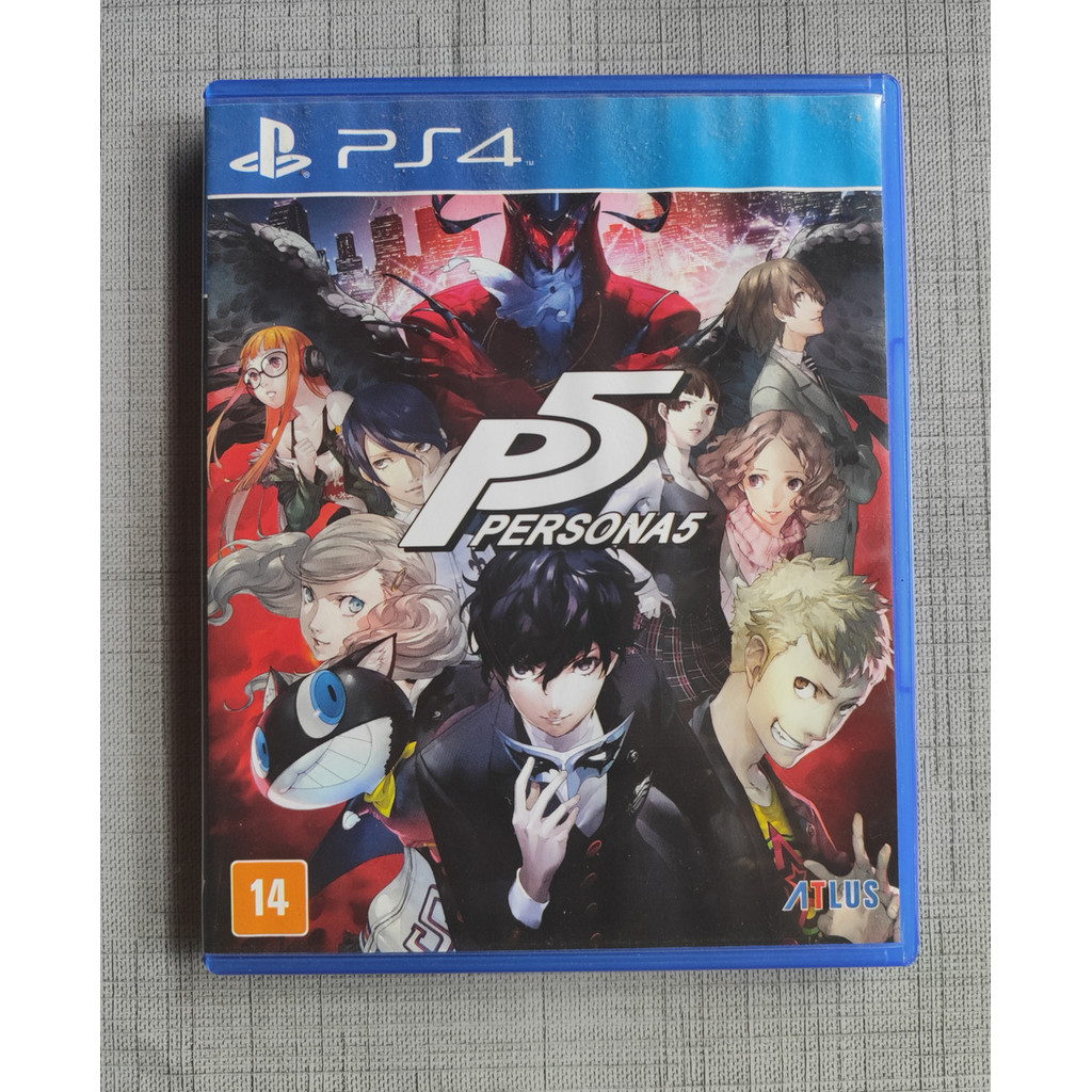 Persona 5 V - Ps4 Playstation 4 | Shopee Brasil