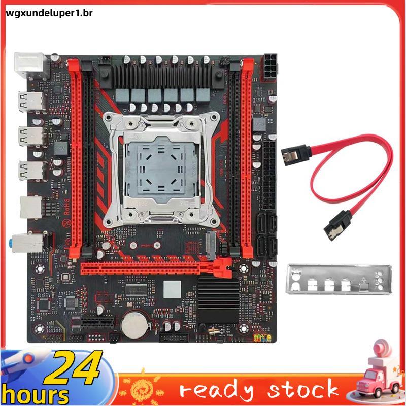 X99 P3 Placa-Mãe LGA2011 Q57 Chipset X99 DDR3 Para Jogos De Computador ...