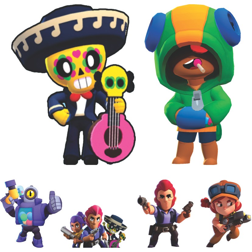 KIT DE DISPLAY EM MDF BRAWL STARS JE DISPLAY | Shopee Brasil