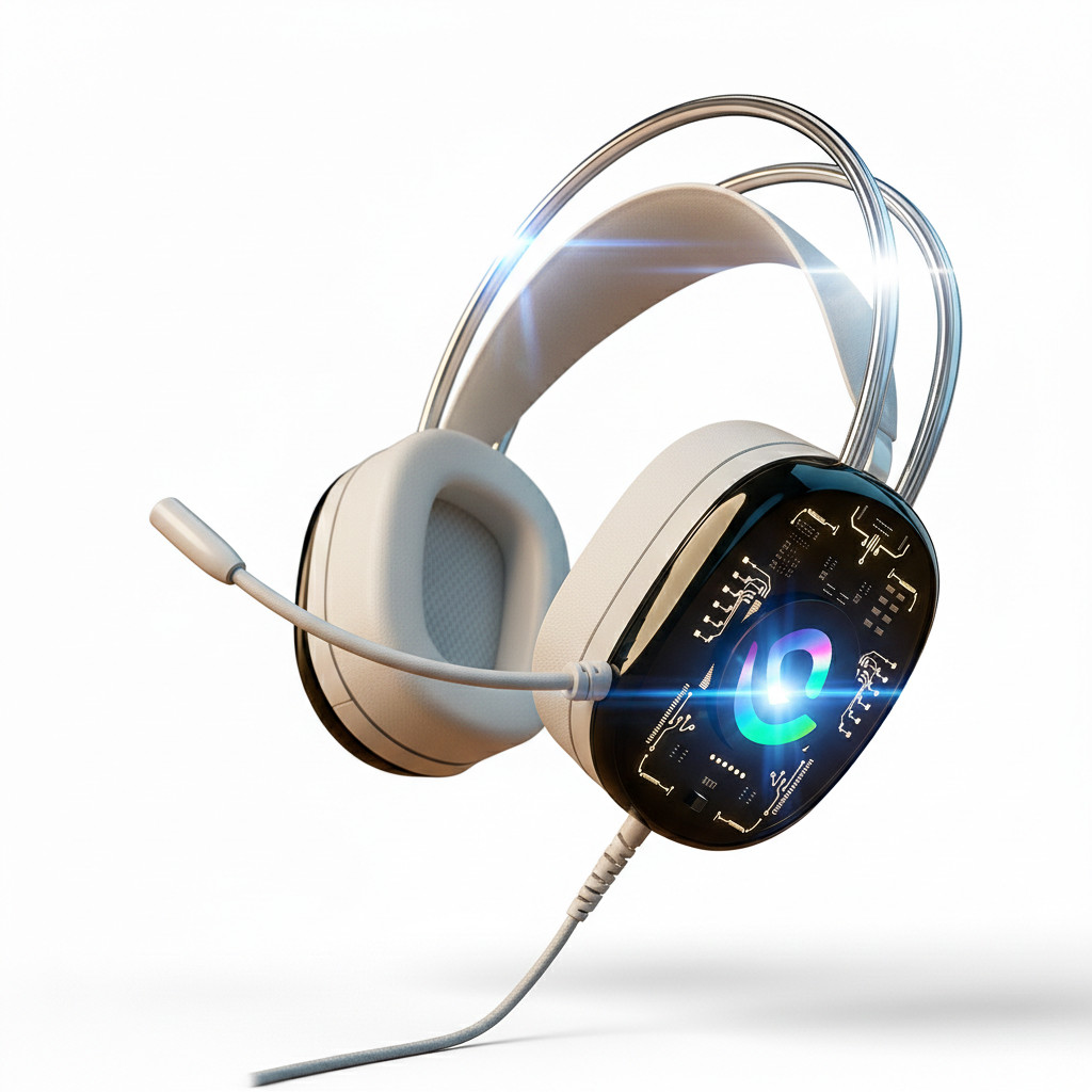Headset Onistek Estilo Gamer RGB Microfone com Boa Captação Som de Alta ...