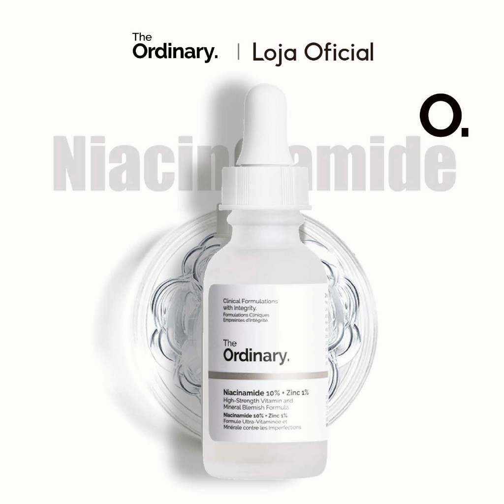 The Ordinary serum Niacinamida 10 % Com Zinco 1 Soro Minimizador De ...