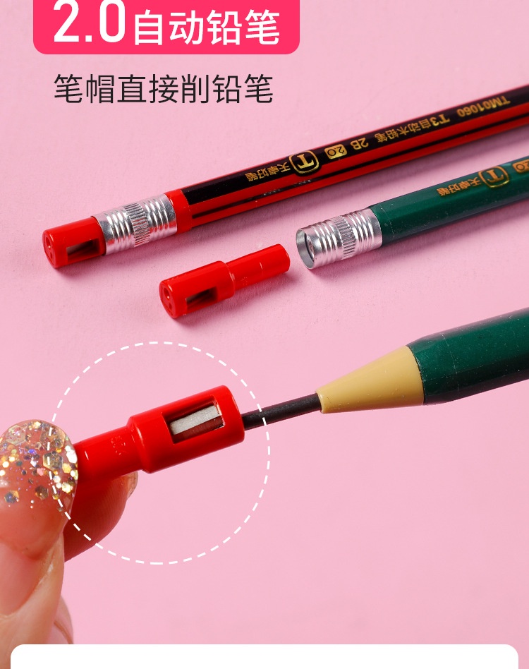 Lápis Automático 2B 2.0 Grosseiro De Barbear Livre De Chumbo Para ...