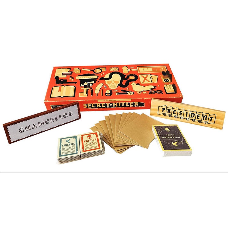 Jogo De Cartas De Secret Hitler Para Five To Dez Jogadores Versão Em ...
