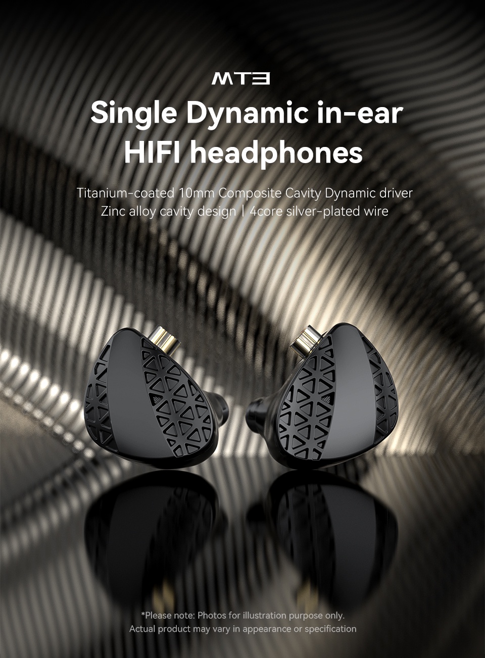 TRN MT3 Fone De Ouvido De Alta Fidelidade Duplo-Chamber 10mm Dinâmico ...