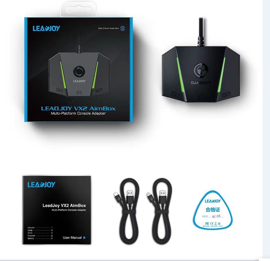 GameSir VX AimBox Keyboard Mouse Controller Adapter Converter for Xbox Series X/S, Xbox One ...