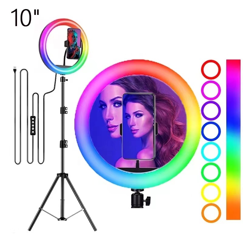 Ring Light 12 polegadas, 16 tipos de cores | Shopee Brasil