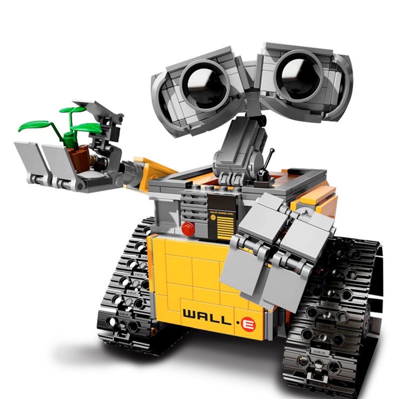 Disney Walle Movie WALL.E Eva Robot MOC DIY Model Building Blocks ...