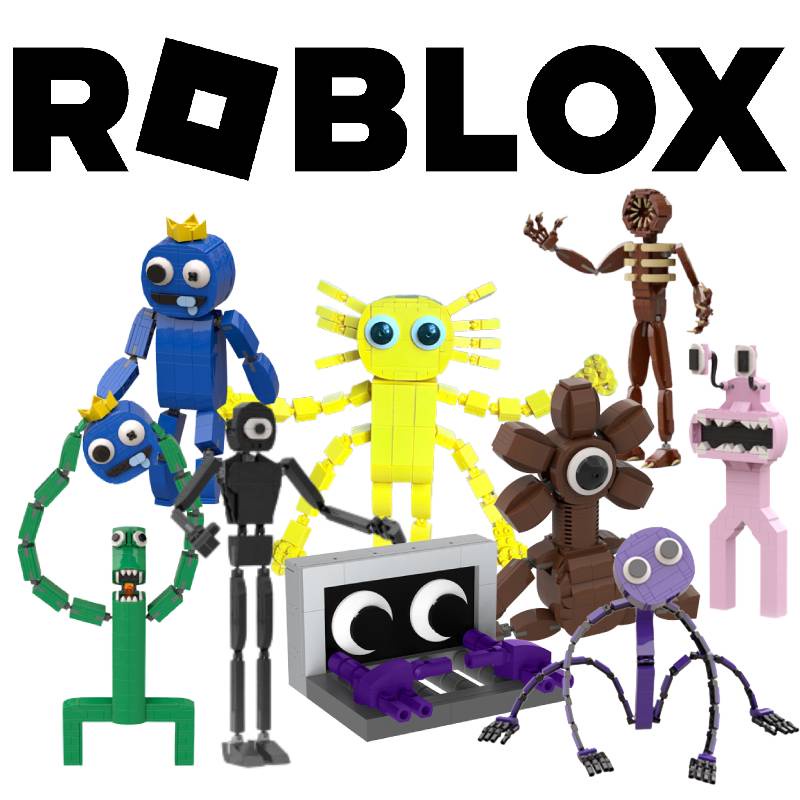 Roblox Rainbow Friends Model Building Blocks Melhores Presentes De ...