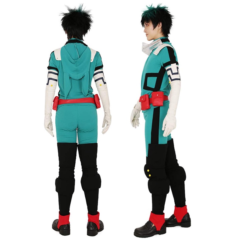 Midoriya Izuku Deku Battle Cosplay Traje Anime Meu Herói Academia ...