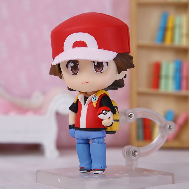 Figura Pokemon Ação Toy Nendoroid Ash Ketchum Bulbasaur Zenigame ...