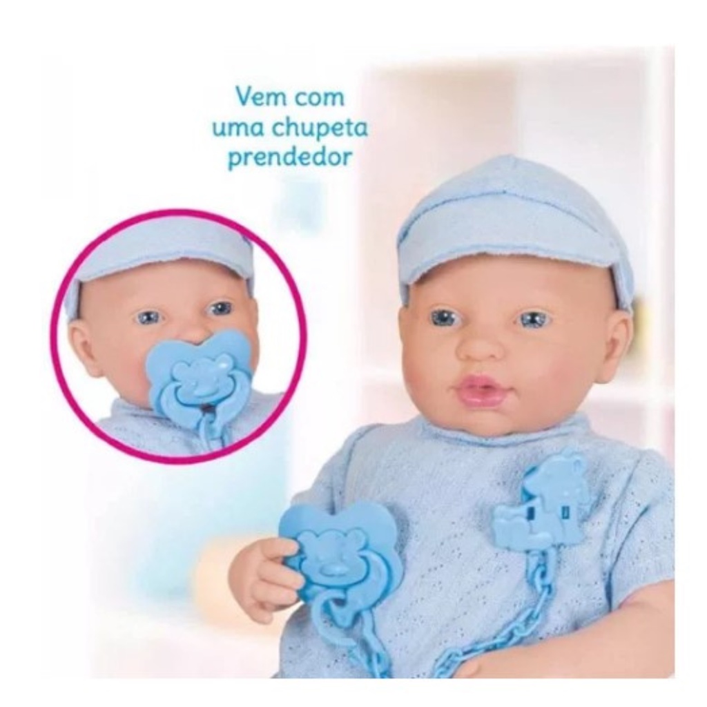 Boneca Brinquedo Reborn Coleção Ninos Pesadinho Menino | Shopee Brasil