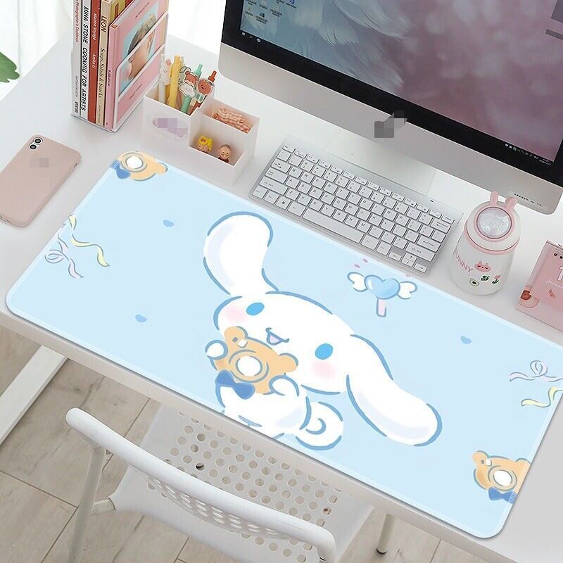 Cute Cinnamoroll PC Mouse Pad Para Computador Fino Conforto Grande ...