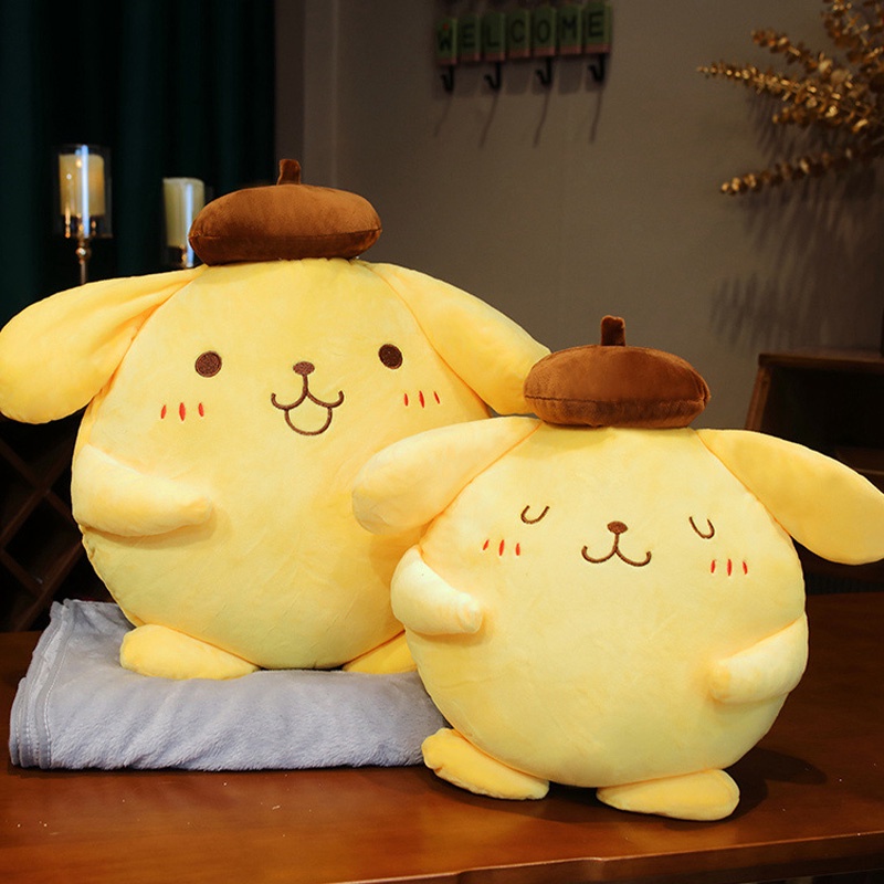 40cm Sanrio Pompompurin Pelúcia De Recheada Almofada Decoração Menina ...