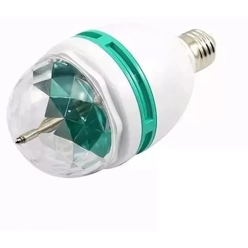 Lampada Led Giratoria Colorida Para Festas | Shopee Brasil