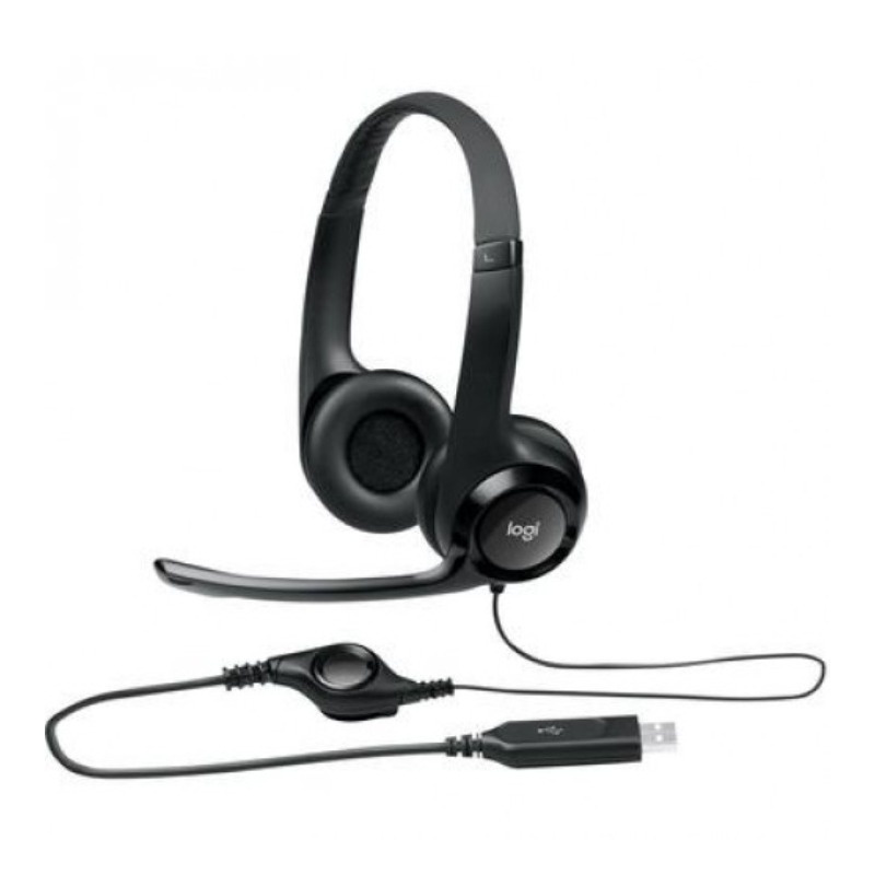 Logitech Headset H390 Usb | Shopee Brasil