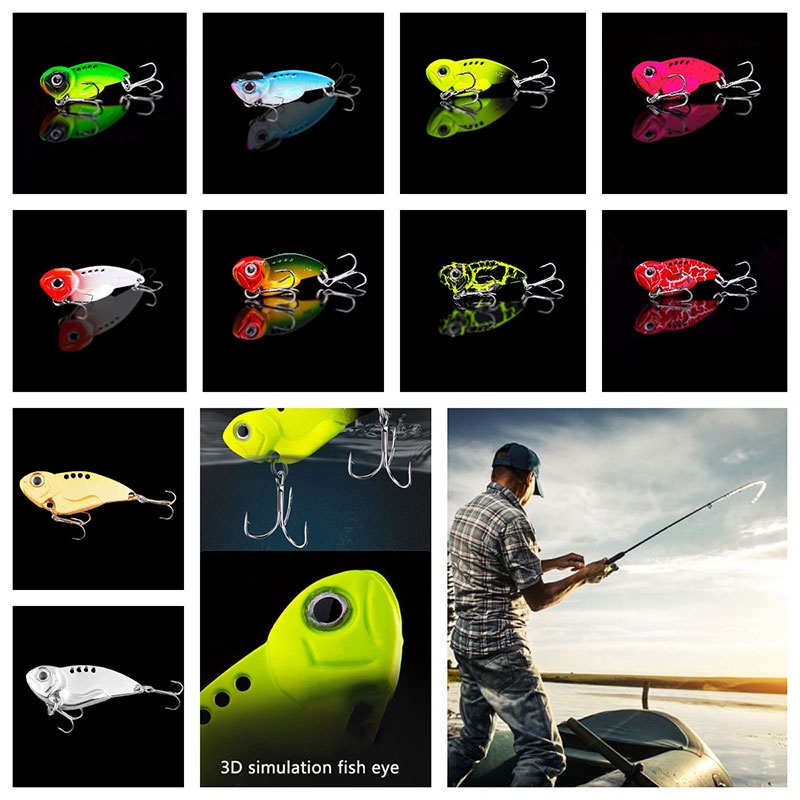 Foward Metal Vib Lures 10g Desenho De Vida Cintilante Sedutor | Shopee Brasil
