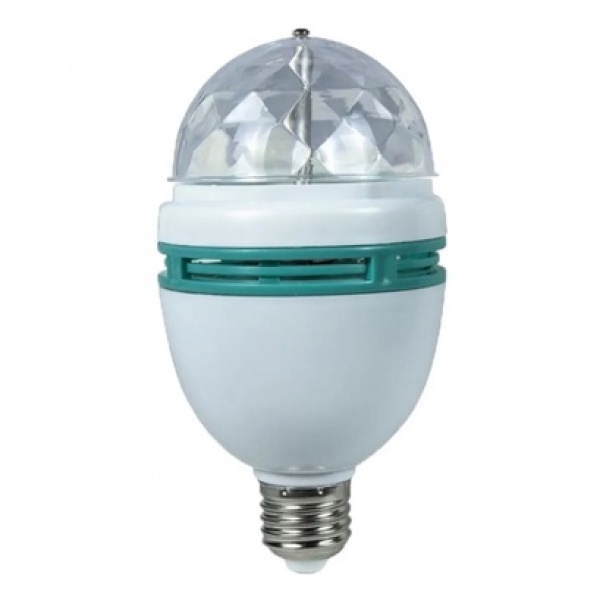 Lampada Led Giratoria Colorida Para Festas - oferta! | Shopee Brasil
