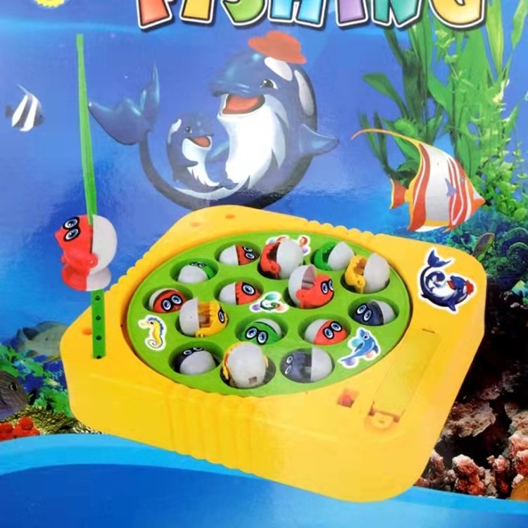 Infantil Brinquedo Jogo De Pescar Pega Peixe Pesca Maluca | Shopee Brasil