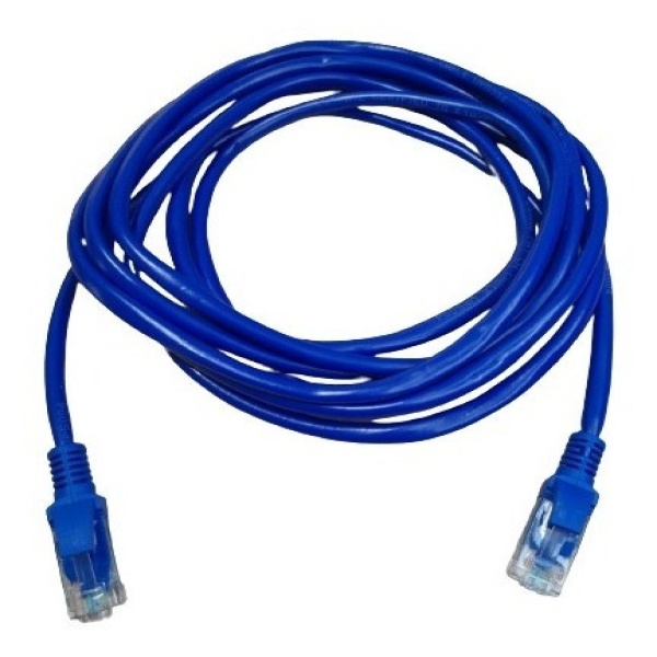 Cabo de Rede 5m Cat5e Azul RJ45 para Internet - Conector Rj45 | Shopee ...