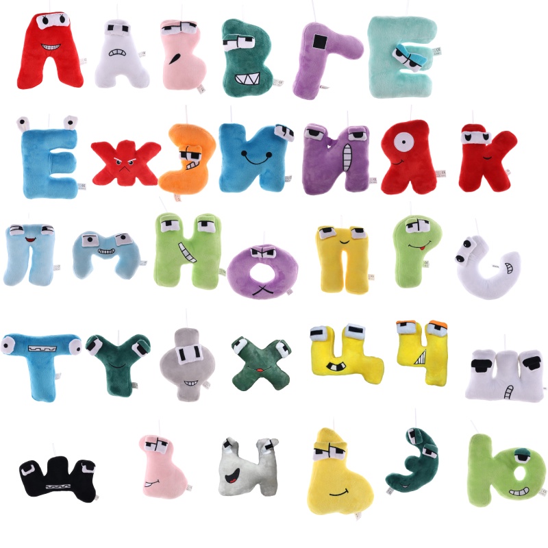 Alfabeto Brinquedo De Pelúcia , Lore Doll Stuffed Preschool Educational ...
