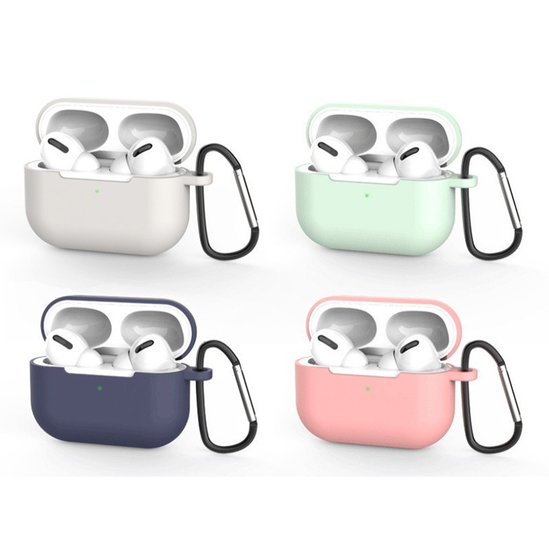 Capa Case Silicone Protetora para AirPods pro com gancho NÃO INCLUI ... Capa Case Silicone Protetora para AirPods pro com gancho NÃO INCLUI ...