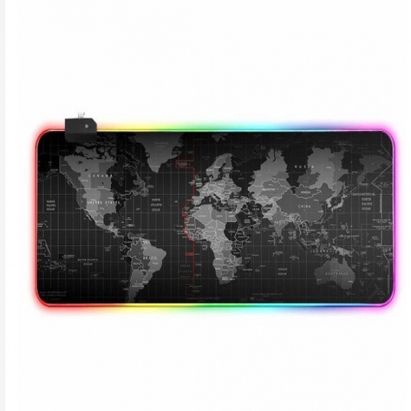 MOUSE PAD MAPA MUNDI 80X30 PARA TECLADO COM LED | Shopee Brasil