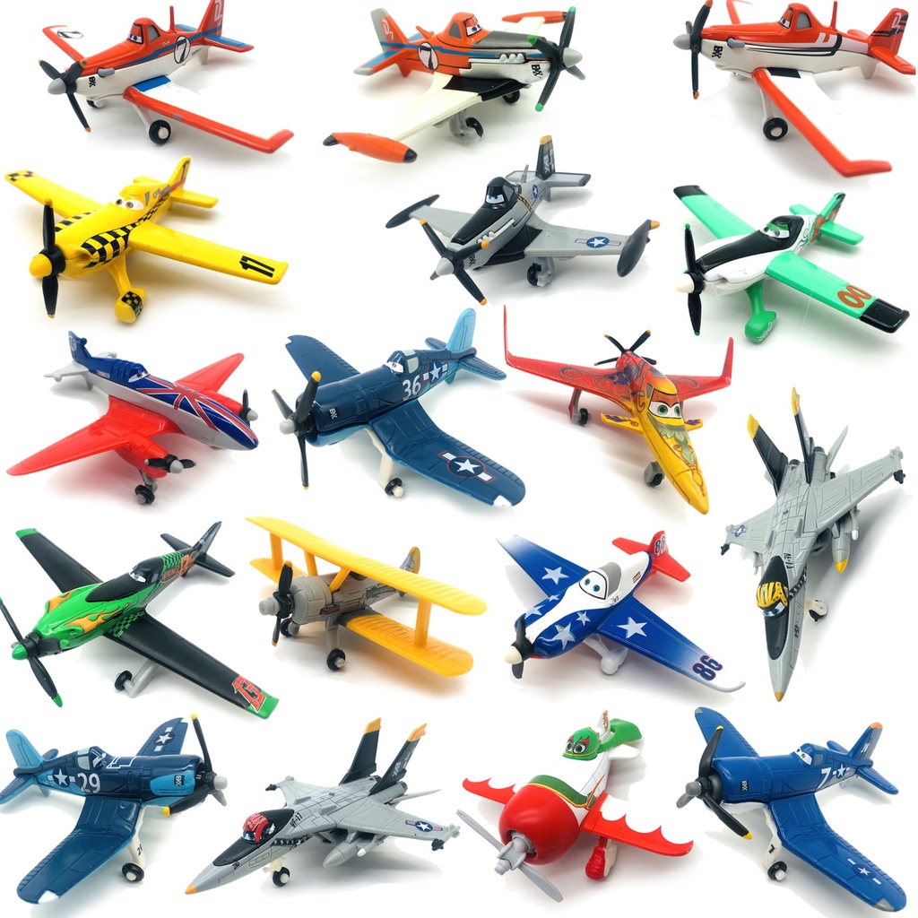 Disney Pixar Cars Modelo Aviões Diecast Metal Toy Dusty Airplane ...