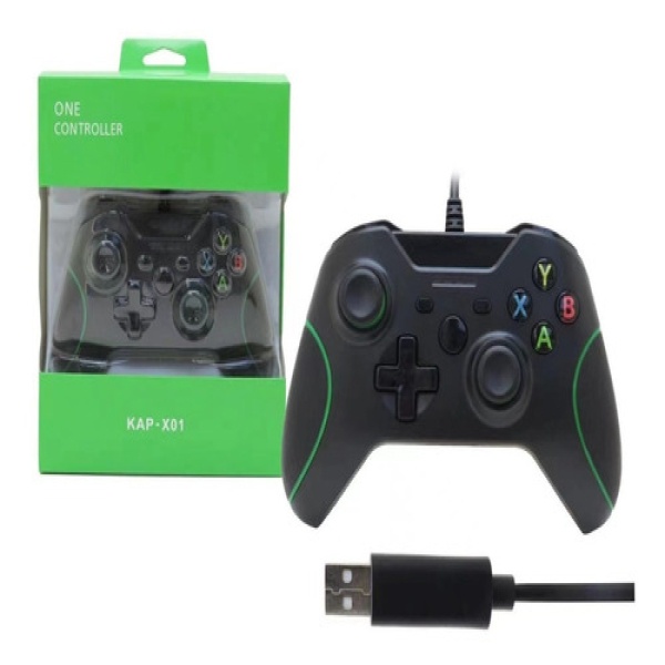 Controle Manete Joystick Xbox One Pc Computador Gamer Com Fio Kap-x01 ...