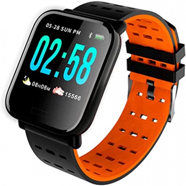 Smartwa A6 Relógio Smart com tela Bluetooth Fitness Monitor | Shopee Brasil