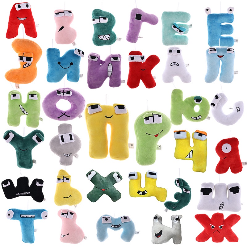 Alfabeto Brinquedo De Pelúcia , Lore Doll Stuffed Preschool Educational ...