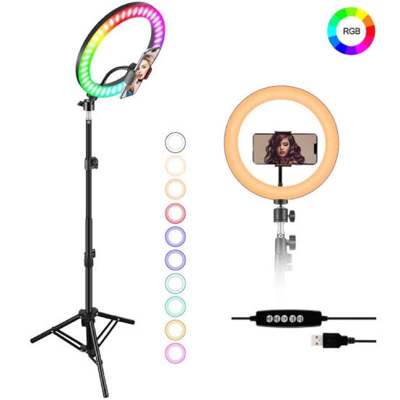 Ring Light 12 polegadas Profissional com Tripé de 2mts | Shopee Brasil