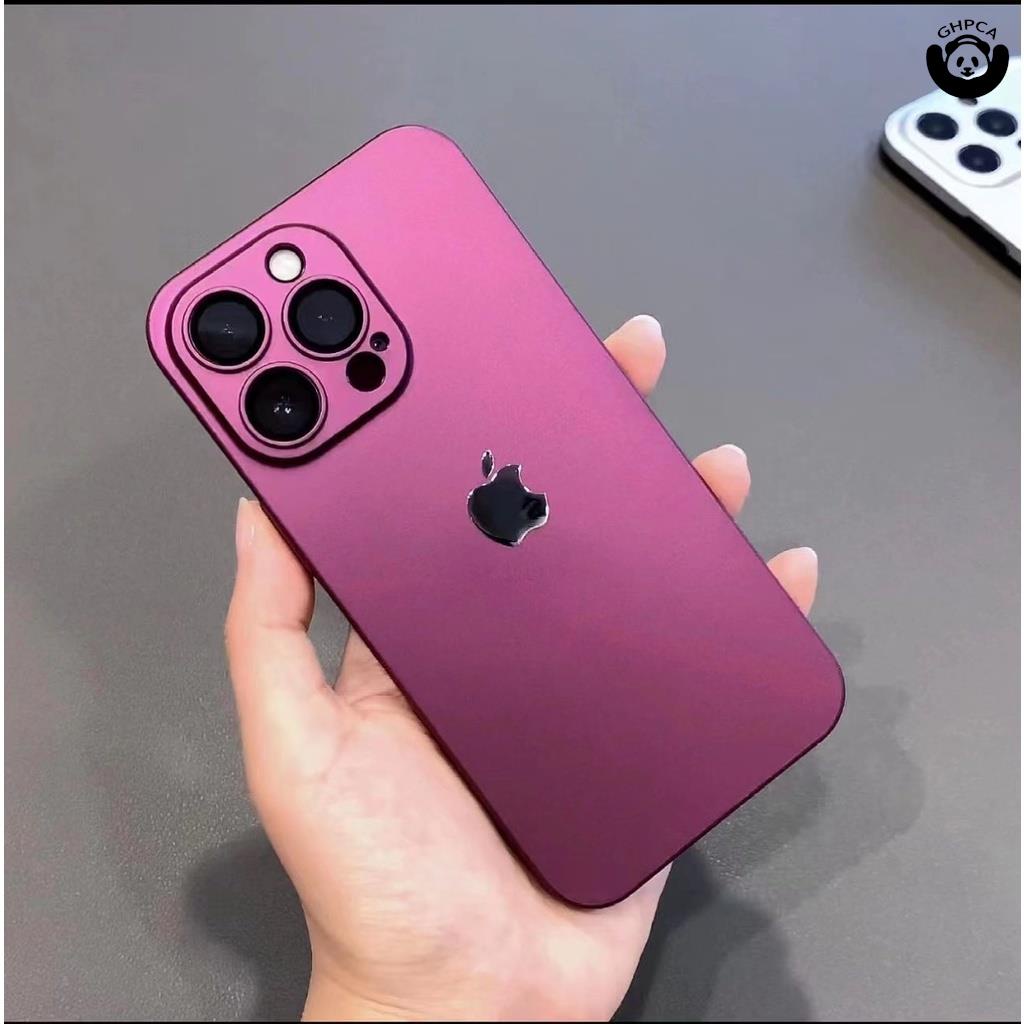 Capa Estojo De Luxo ultra-Fino Fosco Para iPhone 15 14 13 12 11 Pro Max XR XS 7 8 plus Com ...