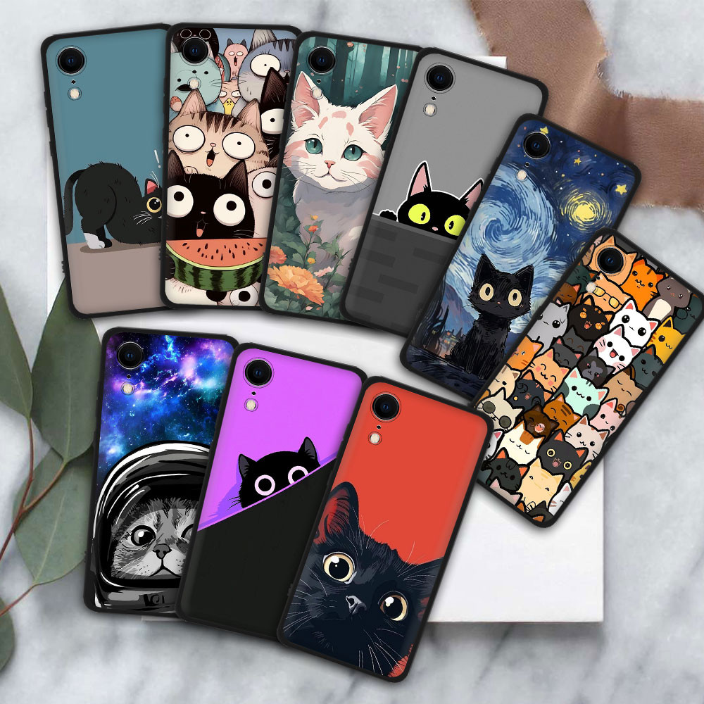 Xiaomi Poco X3 X3Pro X3NFC X4 Pro Pocophone F1 3H8L Gato Dos Desenhos Animados Caso De Telefone ...