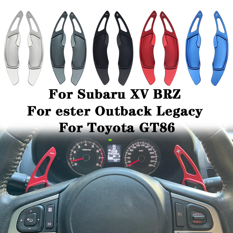 Volante Paddle Shifter Shift Extensão DSG Para Subaru XV BRZ Forester Outback Impreza Legado WRX ...
