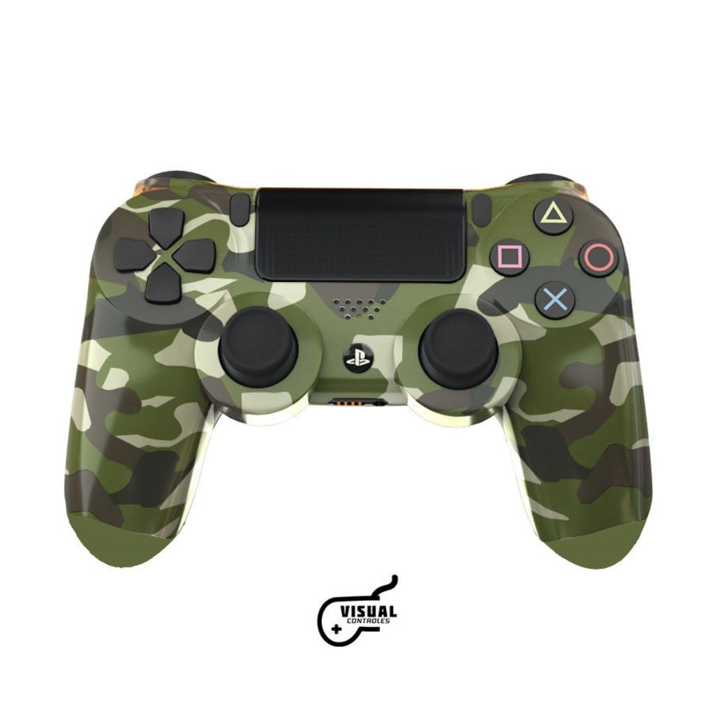 Controle Ps4 Dual Shock - Verde | Shopee Brasil