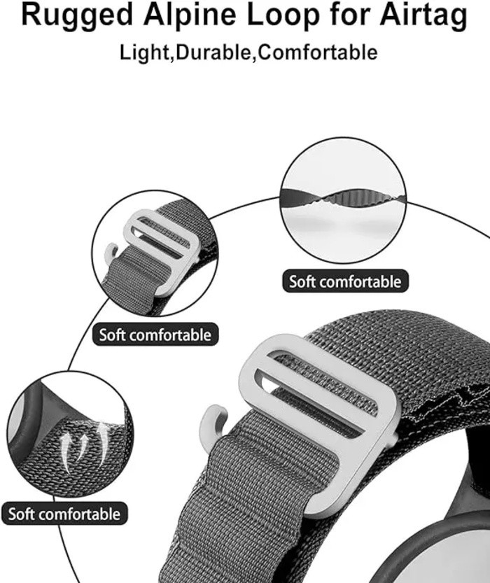 Pulseira Airtag para Crianças, Suporte para AirTag com Pulseira de ...