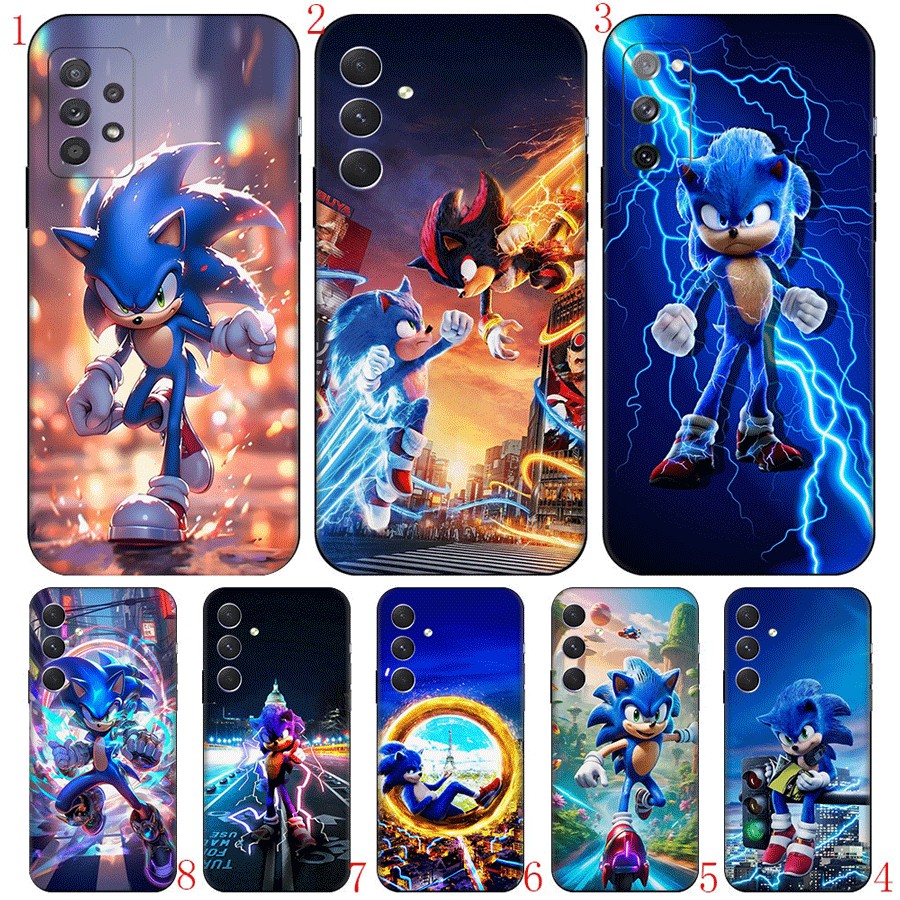 Desenhos Animados Sonic 3 anime Para Samsung S24 Fe Plus Ultra A06 A16 ...