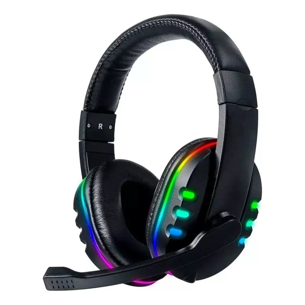 Headset Fone Ouvido Gamer Rgb Usb P3 Ps4 Pc Celular | Shopee Brasil