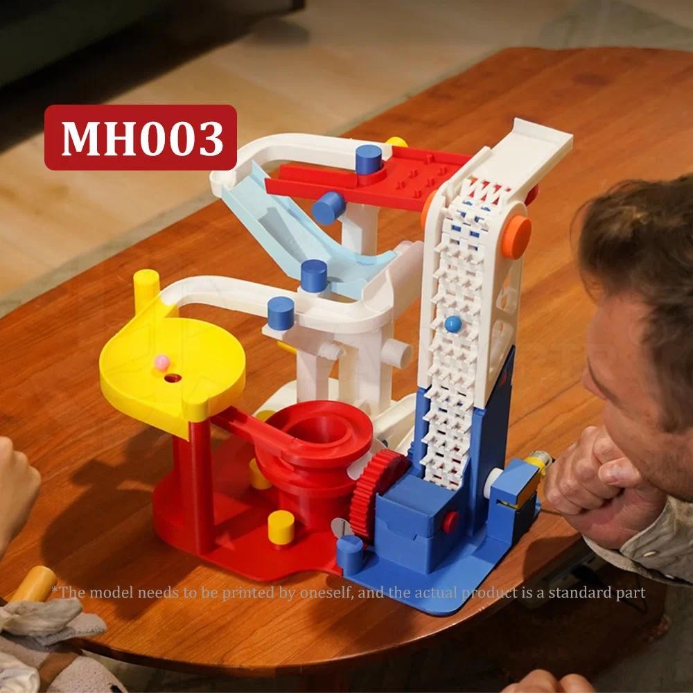 bambu lab DIY Componente Criativo MH003 Pinball track Marble Run ...