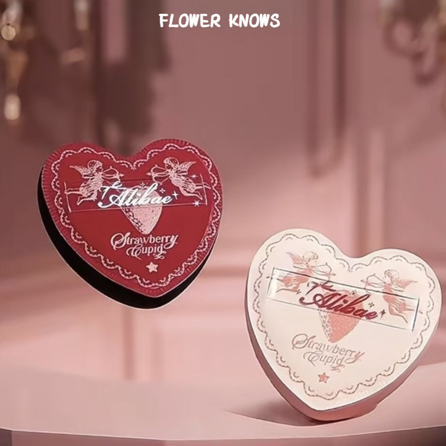 FLOWER KNOWS Almofada de Coração de Cupido Morango Puff Fofo Puff de ...