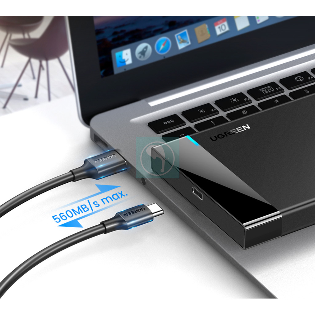 UGREEN HDD Caso 2.5'SATA Para USB 3.0 Gabinete De Disco Rígido SSD ...