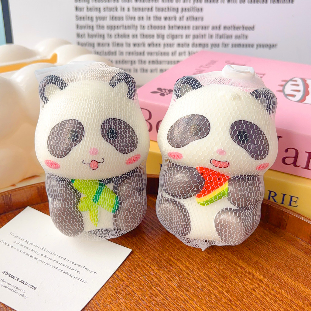 Confortável Macio Panda Estatueta Mão Squeeze Sensorial Brinquedo Relaxante-Rebote Lenta Animais ...