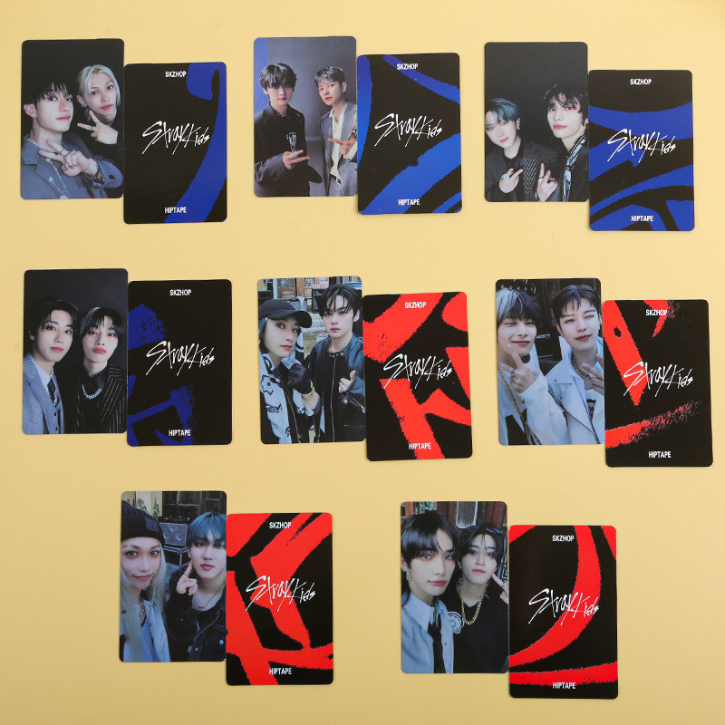 Kpop Idol Stray Kids Álbum HIPTAPE Photocards SKZHOP Cartão Fotográfico ...