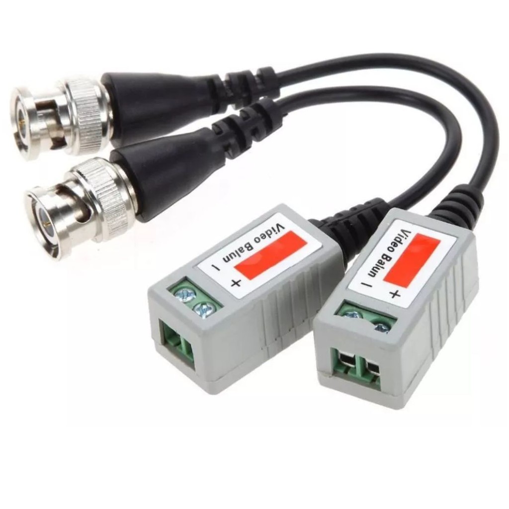 Video Balun Camera Ahd Até 600mts Conversor Analogico 1 Par | Shopee Brasil