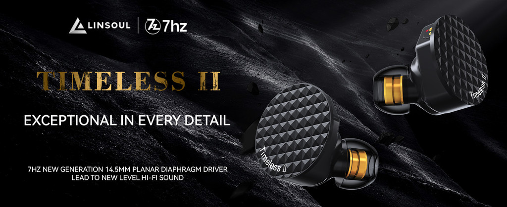 7Hz Timeless II Atualizado Driver Magnético Planar De 14.5 Mm IEM Hifi ...