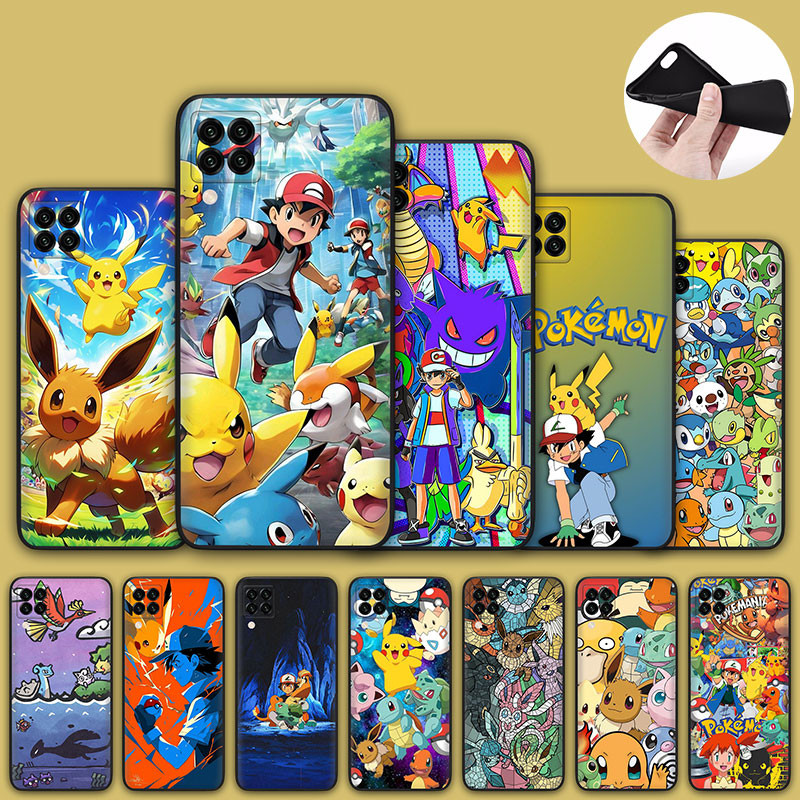 Capa De Telefone Pokémon Samsung Galaxy A14 A11 A12 M12 A13 9B7A ...